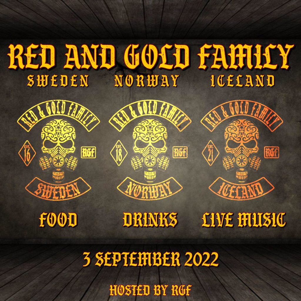 Soon it’s time again for RGF PARTY! – Red and Gold Family