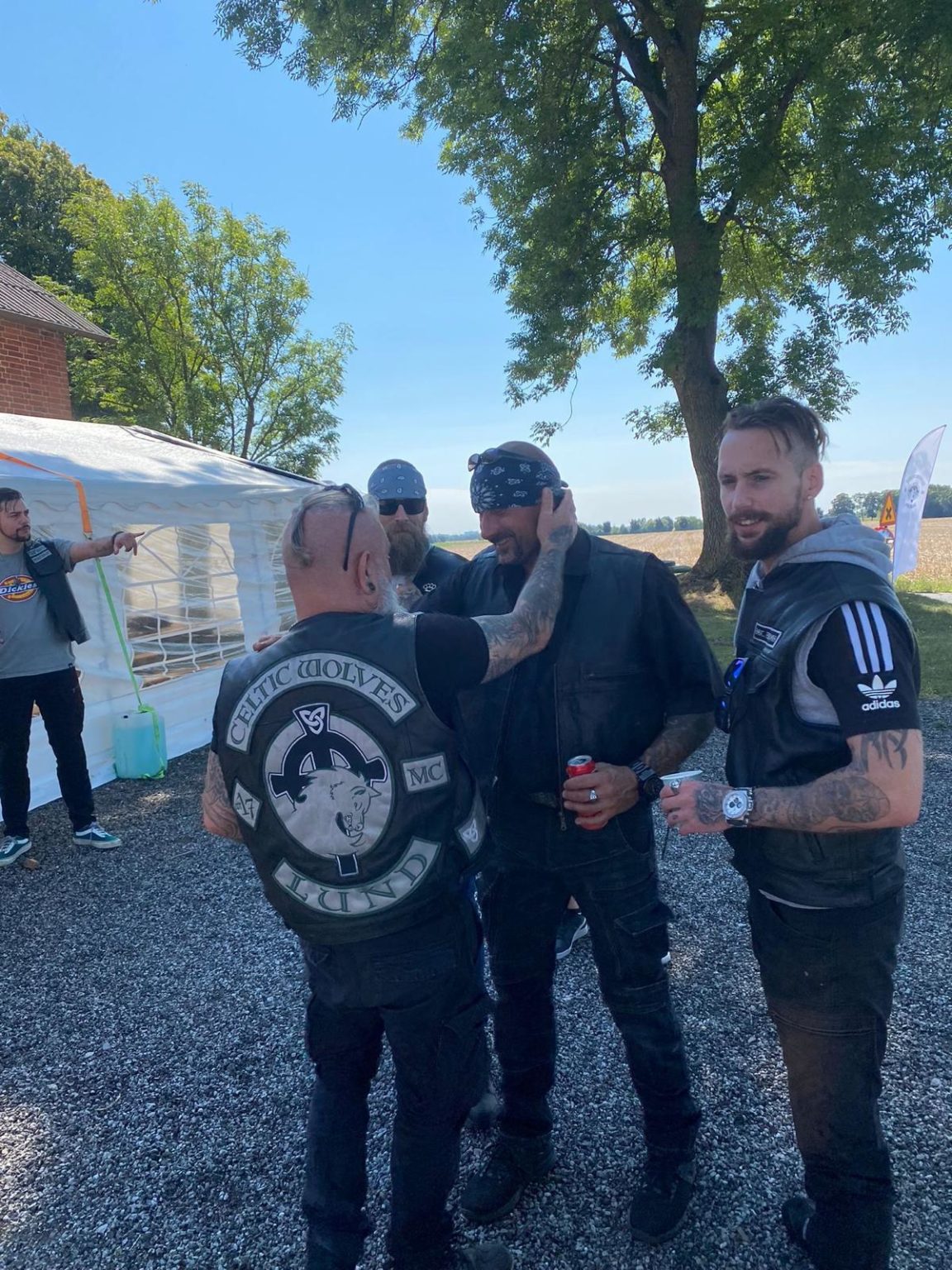 Southern Bikers MC were there when Celtic Wolves MC had their memory ...