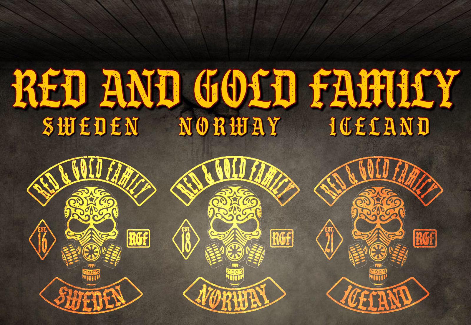 RED AND GOLD FAMILY – BROTHERHOOD – Red and Gold Family