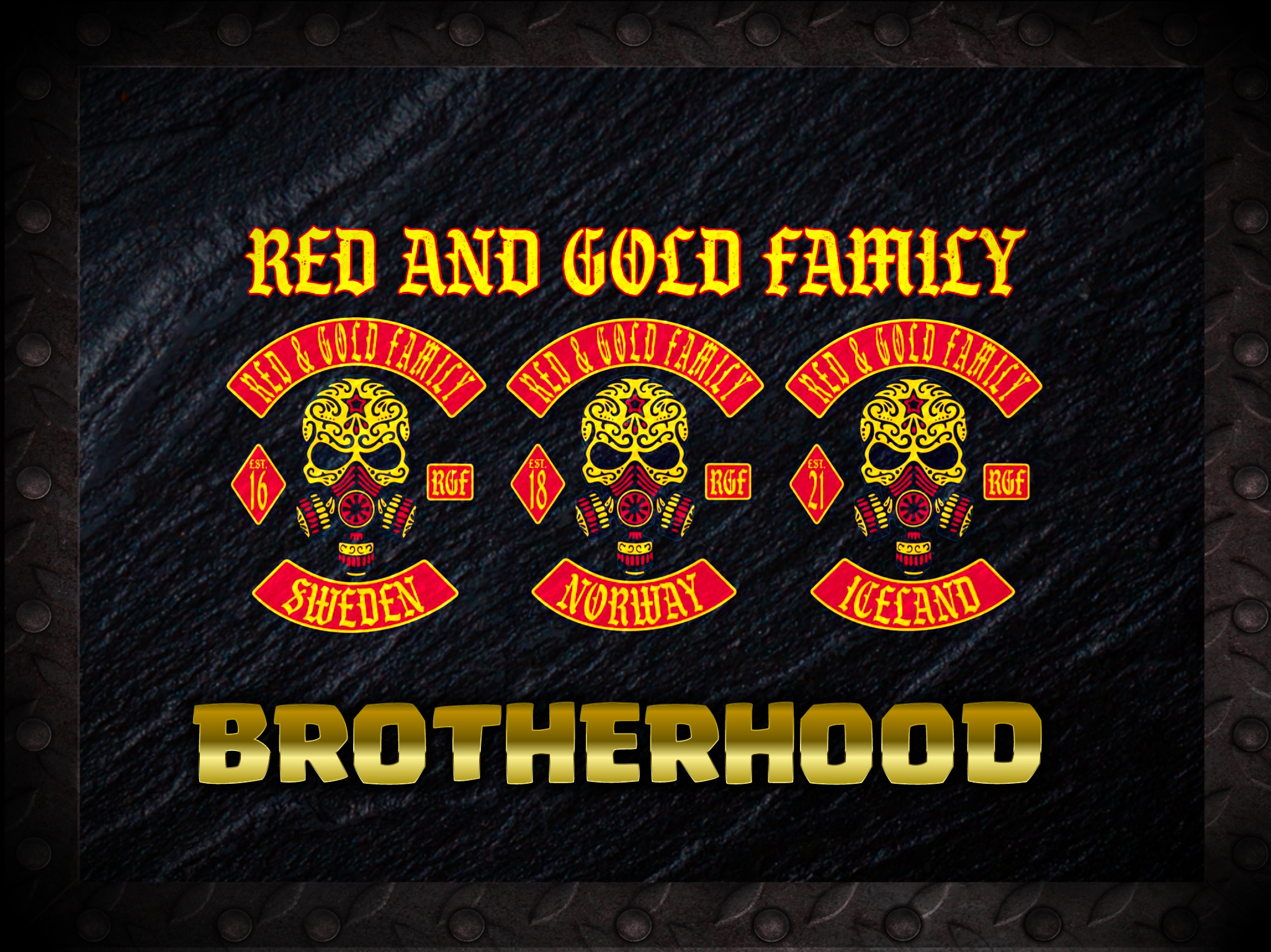RED AND GOLD FAMILY – Red and Gold Family