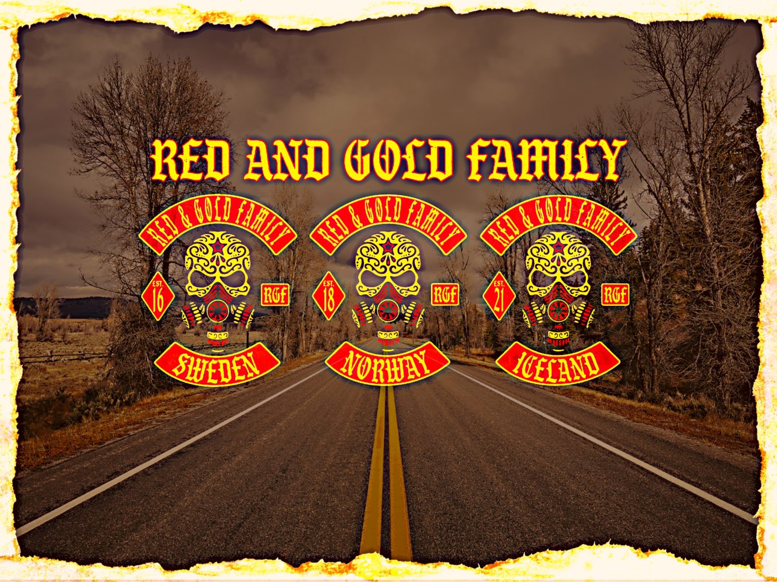 RED AND GOLD FAMILY – Red and Gold Family