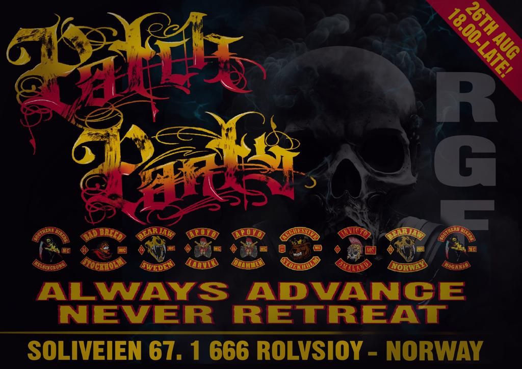 BIG PATCH PARTY AT THE RGF PARTY SEE YOU THERE!! – Red and Gold Family