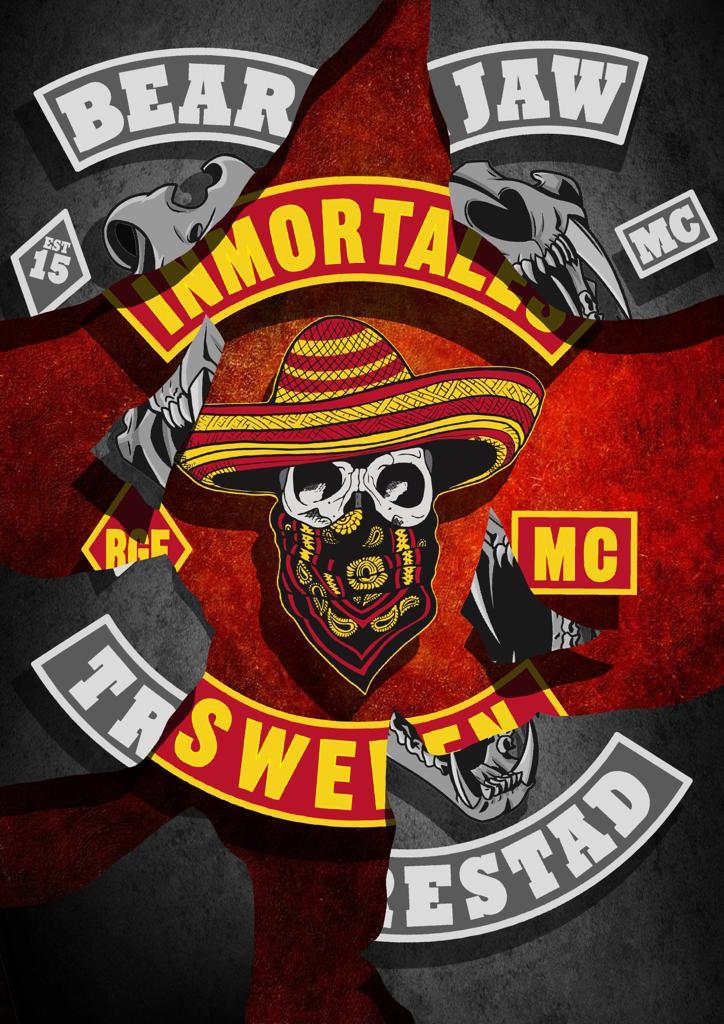 INMORTALES MC SWEDEN & NORWAY – Red and Gold Family